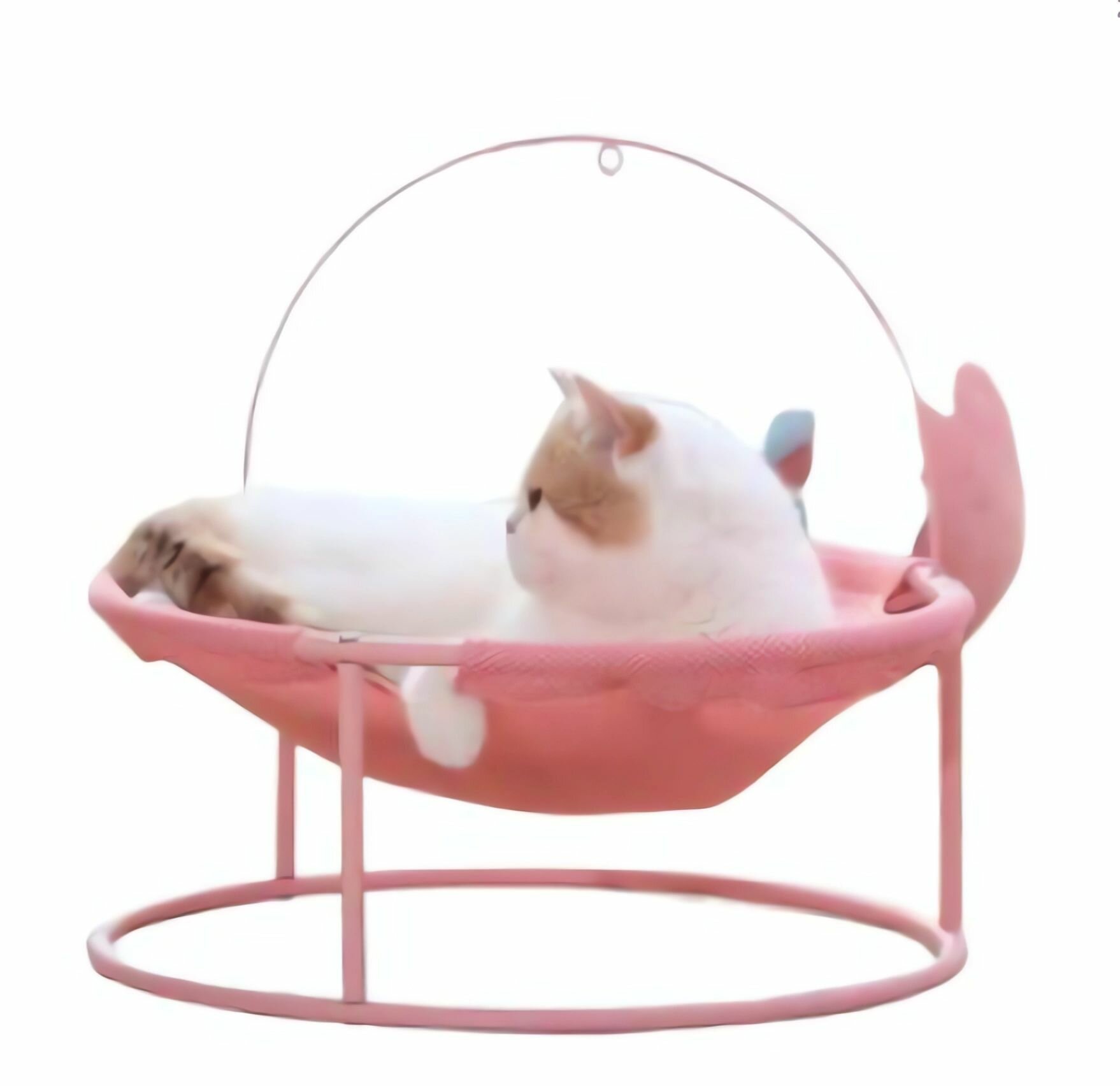 ZOO Няня Гамак для кошек без подушки розовый, 45 х 45 х 40 см