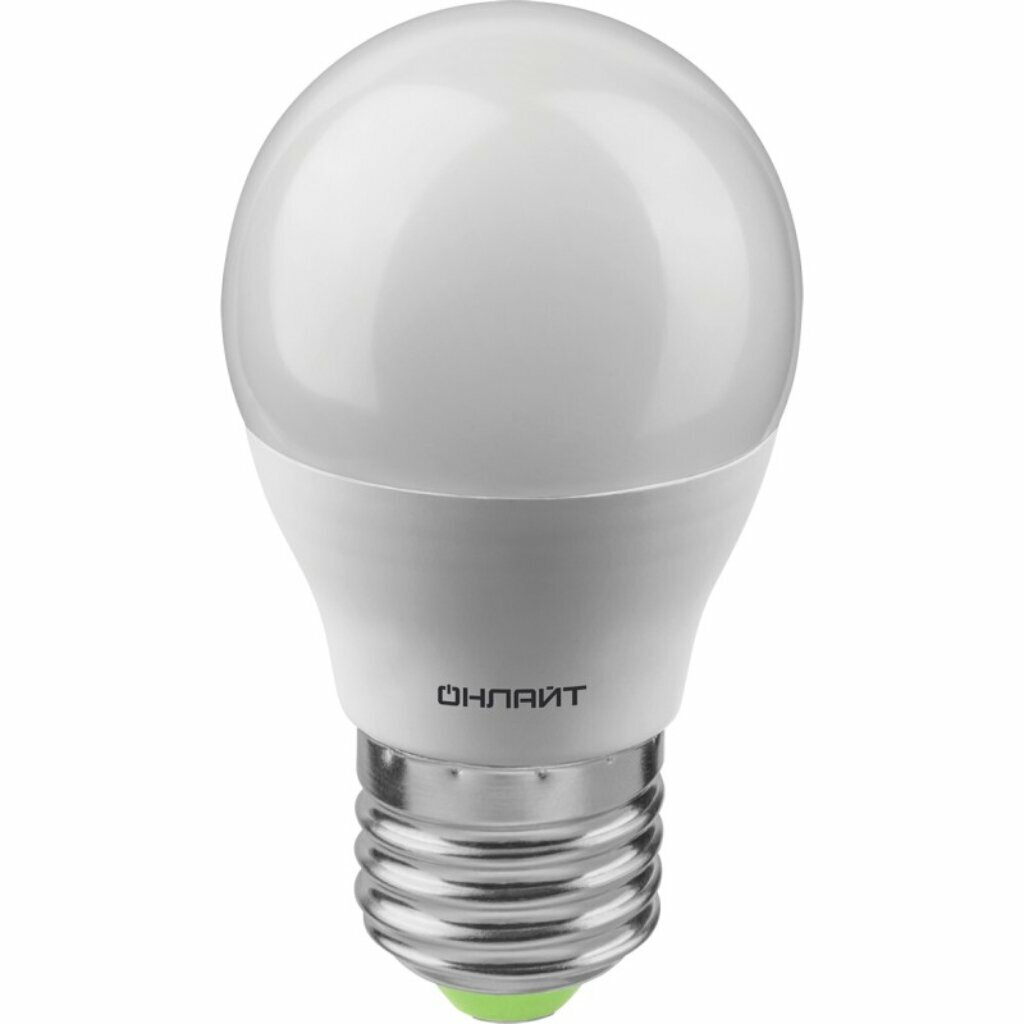 Лампа светодиодная E27, 12 Вт, 100 Вт, шар, 6500 К, свет дневной, Онлайт