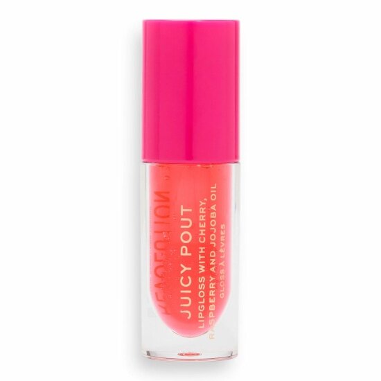 Блеск для губ Revolution Makeup Juicy Pout Lip Gloss, Grapefruit