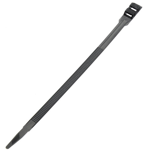 Хомут КСУ 9х350мм усиленный атмосферостойкий с двойным замком (Fortisflex) (100 шт. в наборе)