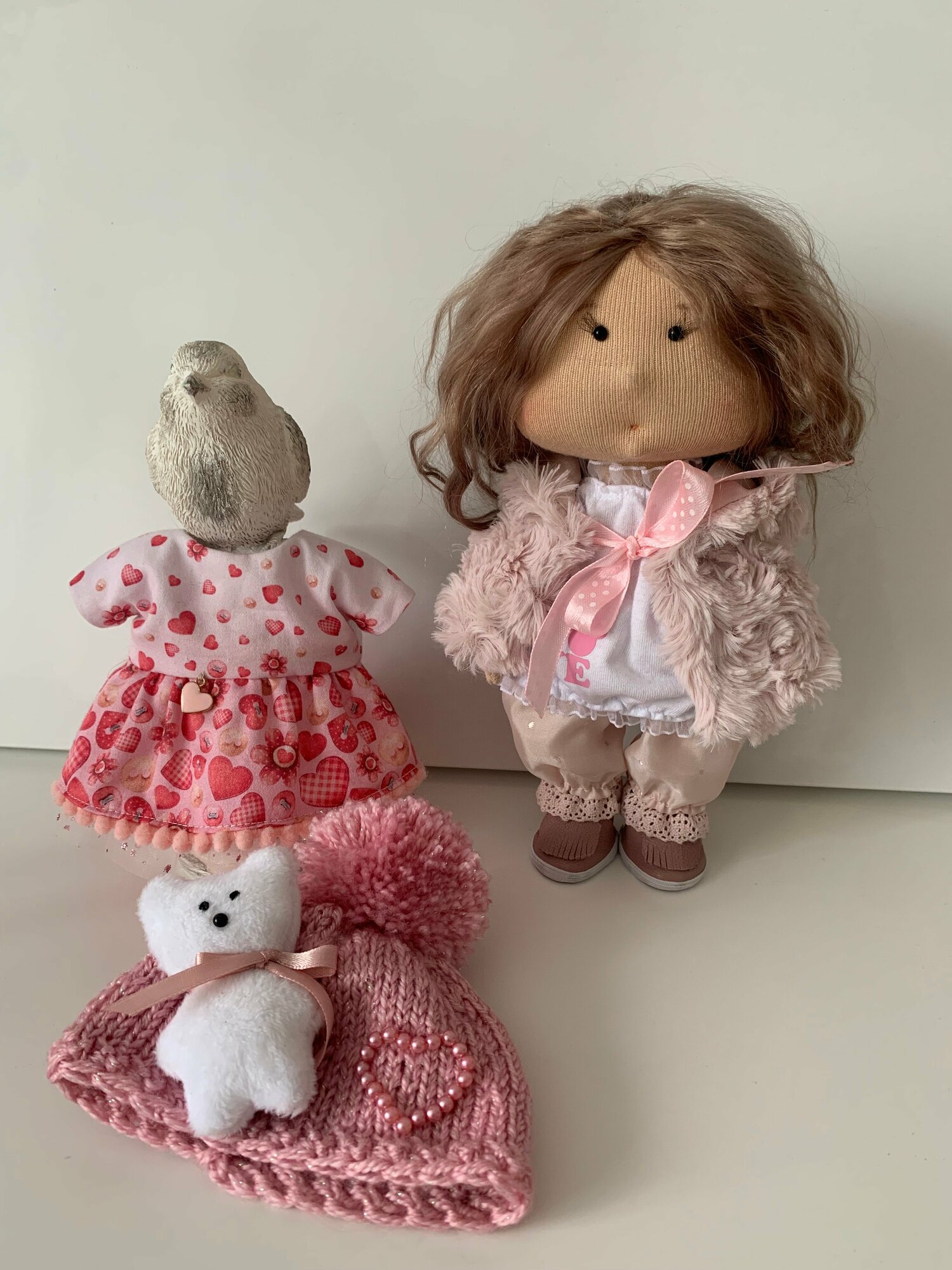 Интерьерная кукла ручной работы Кира