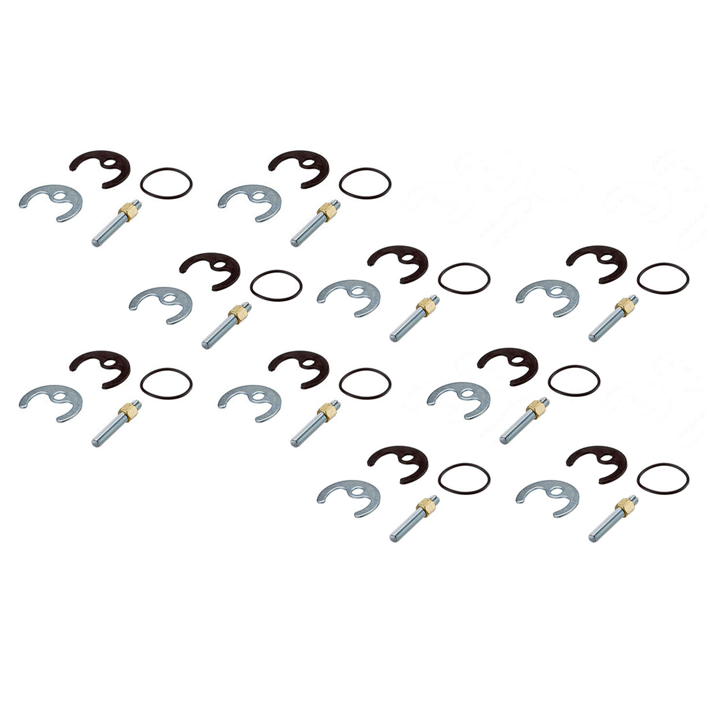 Набор для крепления смесителя одношточный (10 шт.)