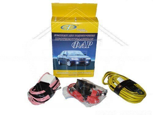 Комплект для подключения противотум. фар для а/м газ 3302, 2217 (ак3302п)