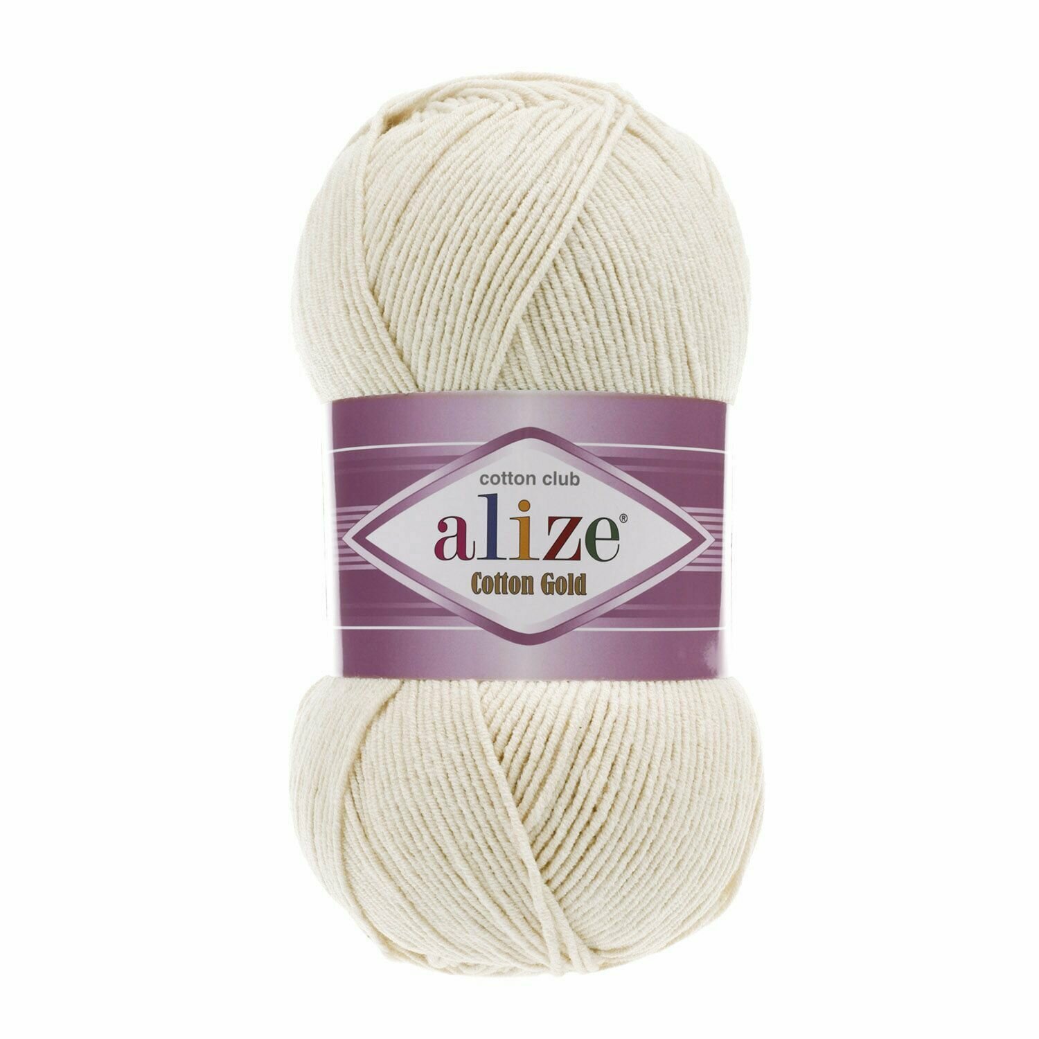 Пряжа Хлопок голд (Cotton gold) упаковка 5 мотков 100 г, 330 м. 55% хлопок 45% акрил цвет 599 каменный