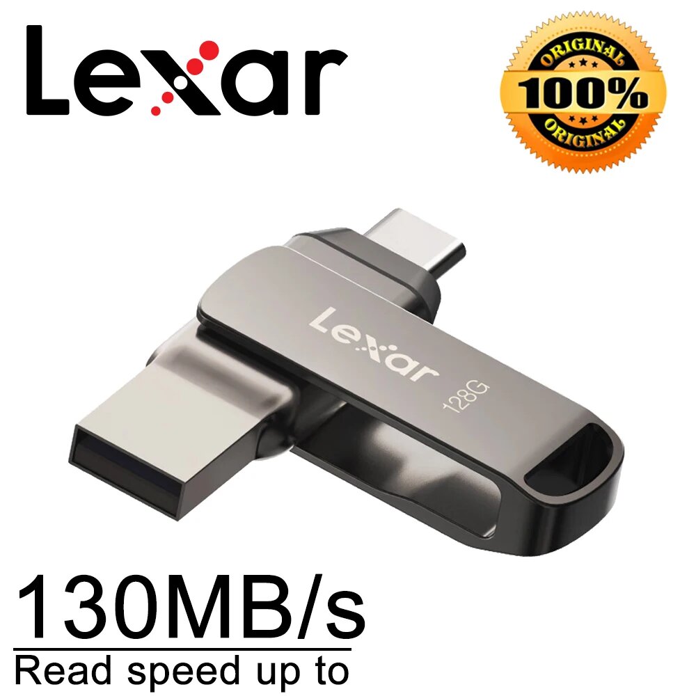 Lexar флэшка 128GB USB Type-C
