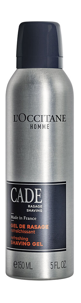 Гель для бритья с эфирным маслом можжевельника L'Occitane Homme Cade Refreshing Shaving Gel /150 мл.