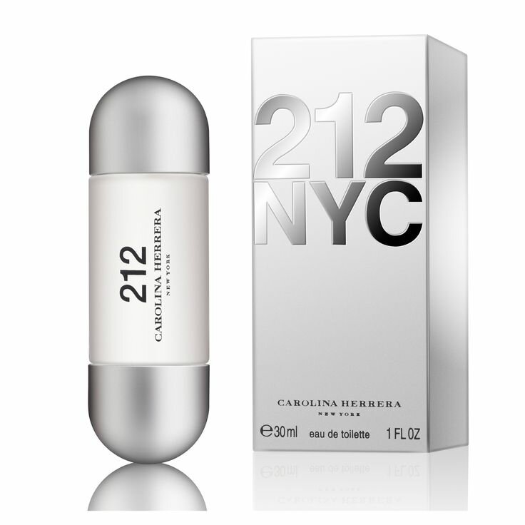 Туалетная вода Carolina Herrera "212 NYC Women", женская, 30мл