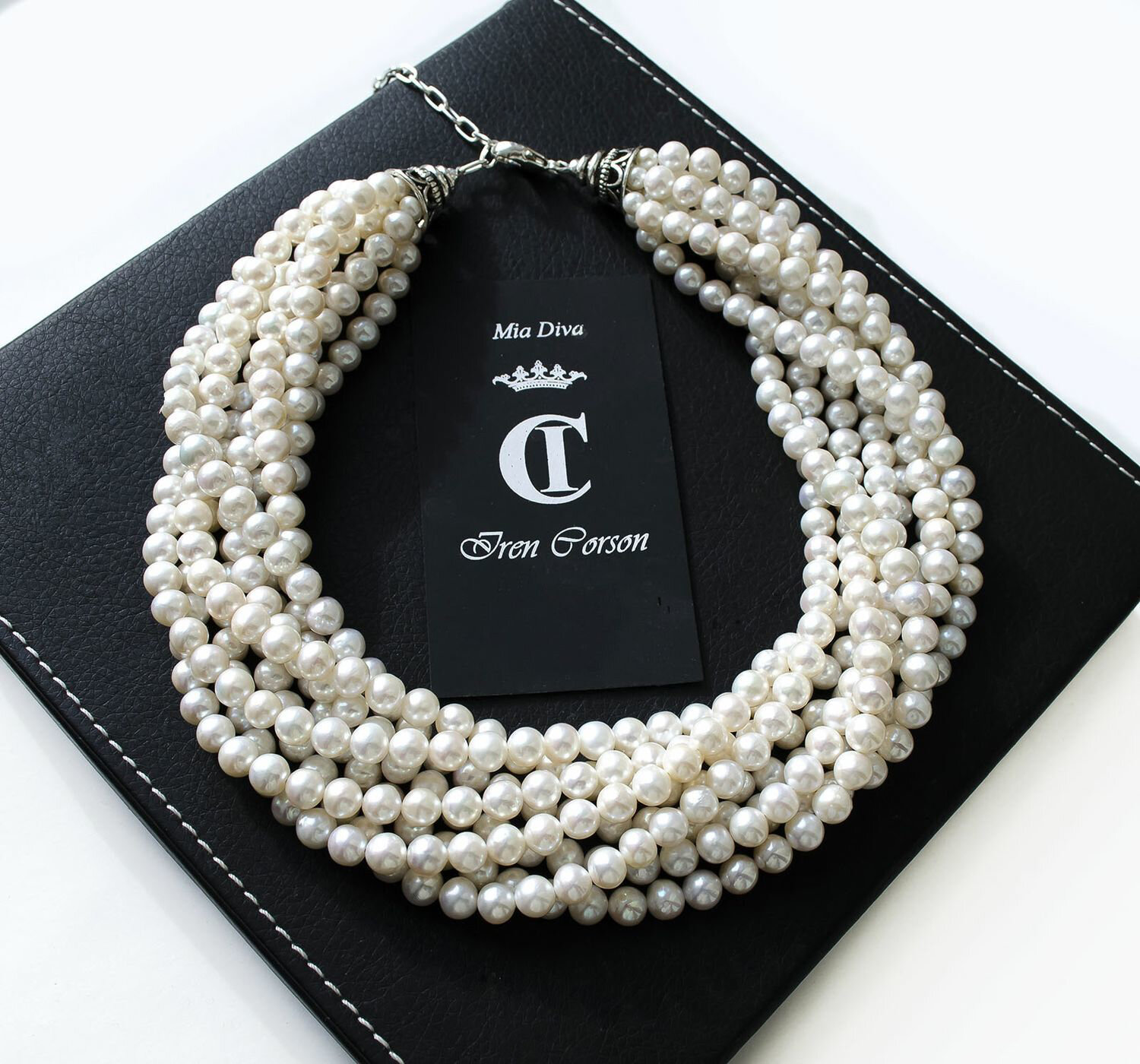 Колье, жемчуг пресноводный