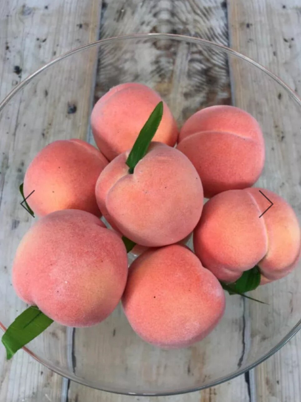 Декоративные фрукты-муляжи Персики