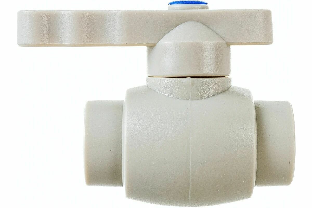 Кран шаровой Rosturplast 27909 20 мм серый