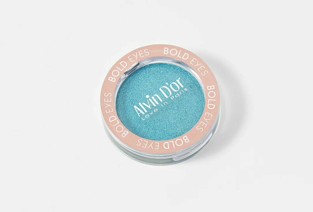 Alvin D'or, Одинарные тени для век Bold Eyes (тон 16 Бирюзовый жемчуг)