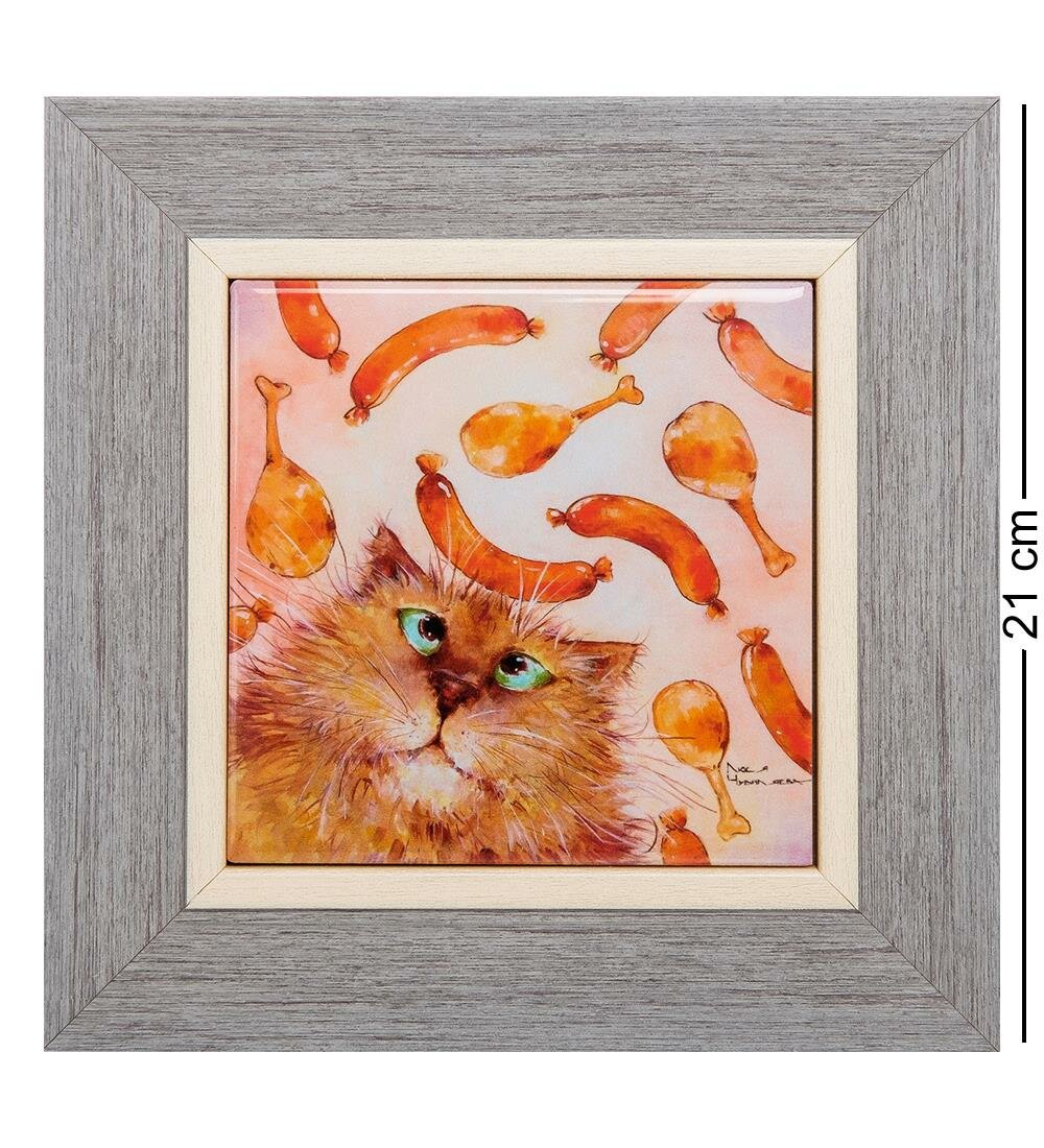 Панно керамическое Мечта 10х10 A2146357 Artangels, Керамика, пластиковая рамка