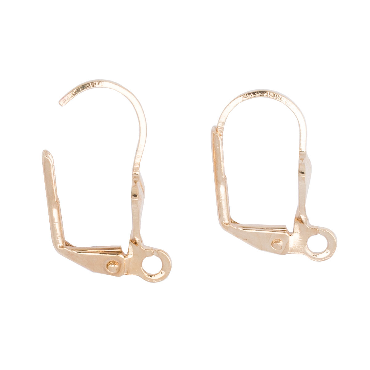 Швензы для сережек металлические Astra&Craft, 4AR232 (Золото), 4 шт