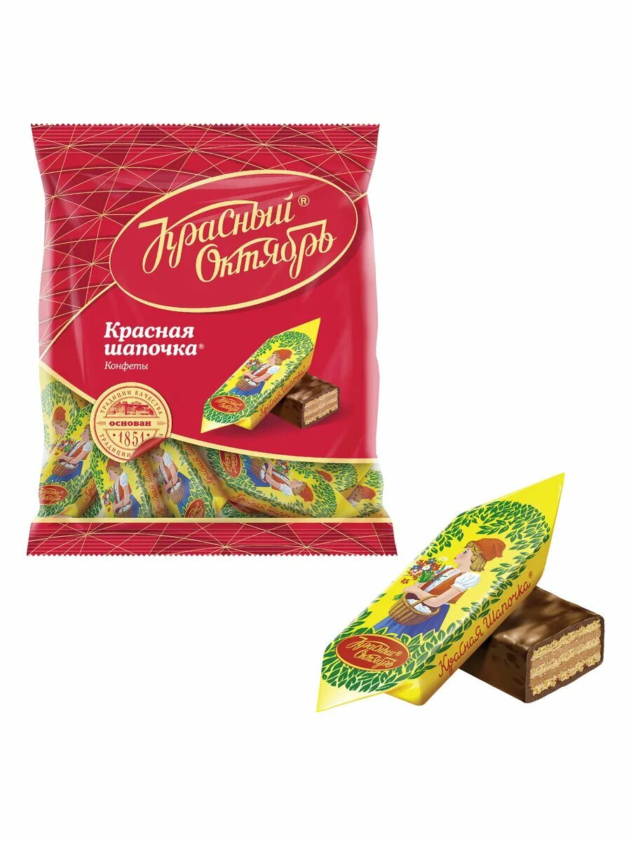 Конфеты Красная шапочка шоколадные, 250 г
