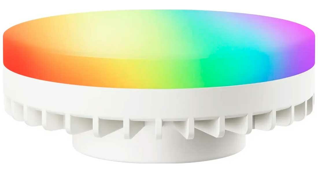 Умная лампочка Яндекс YNDX-00556, GX53, RGB, 806 Лм, Matter over Wi-Fi, работает с Алисой