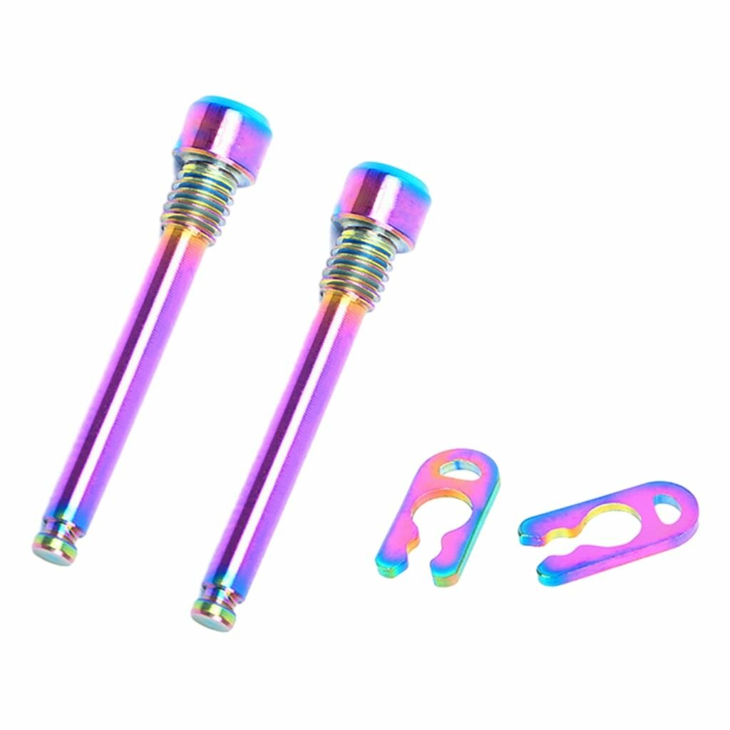 Резьбовой болт и стопорное кольцо масляного диска M4, разноцветные