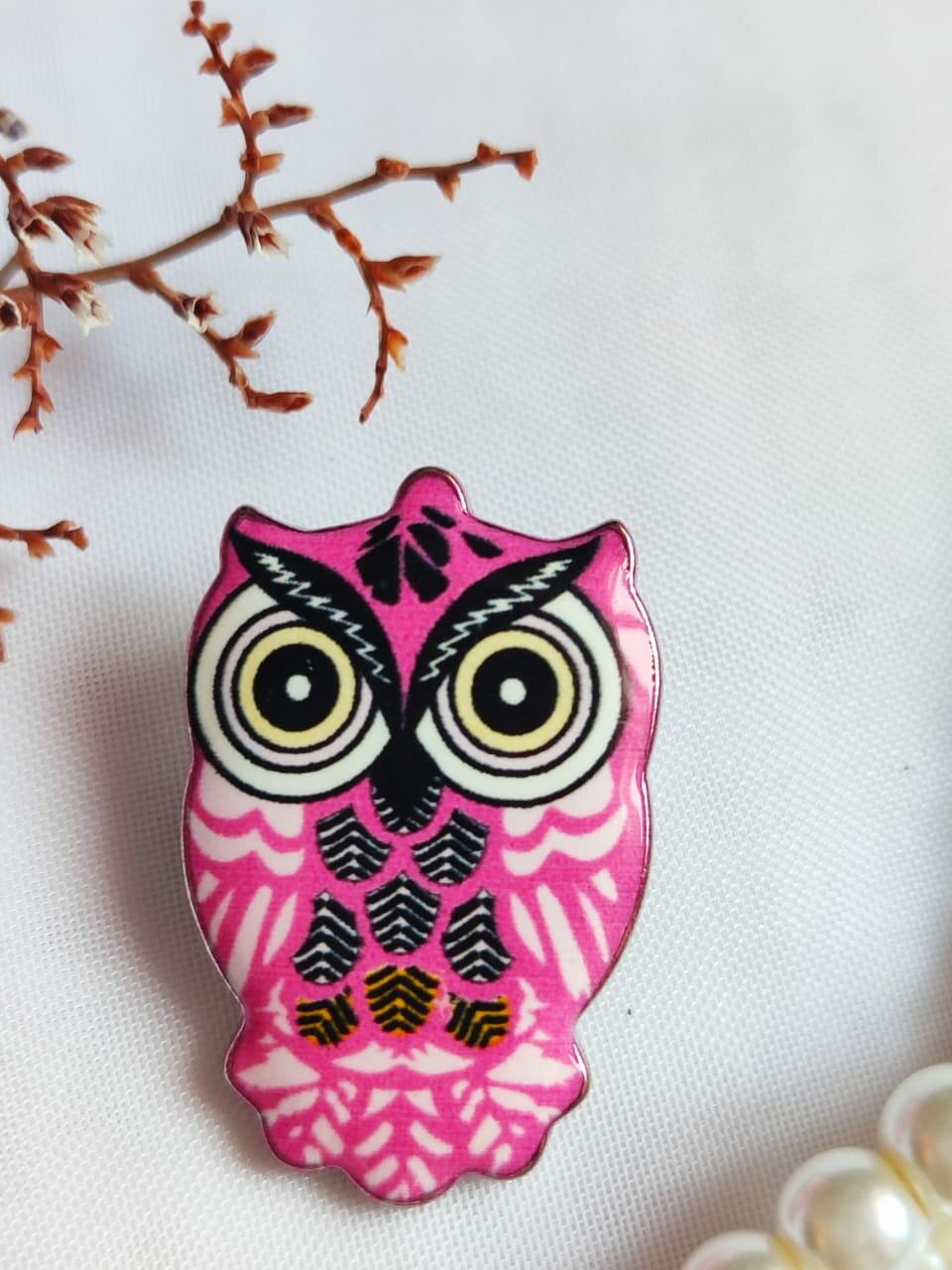 Брошь, эмаль