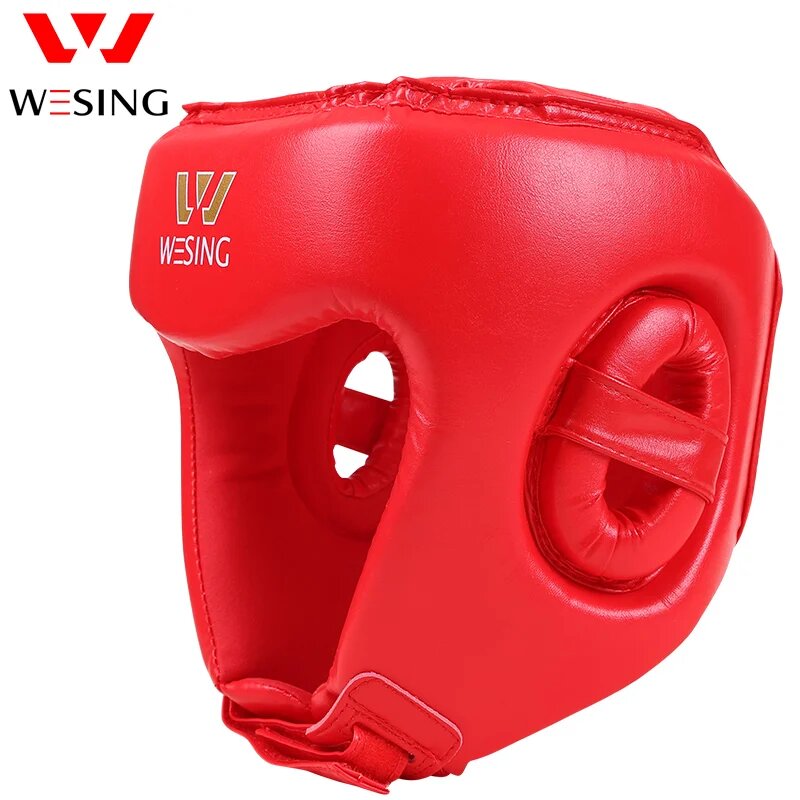 Wesing Шлем боксерский Красный