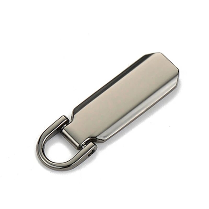 Застежки-молнии TESSVENT цинковый сплав L, Темно-серый