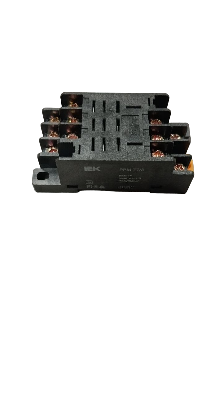 Разъем модульный РРМ77/3(PTF11A) для РЭК77/3(LY3) IEK RRP10D-RRM-3