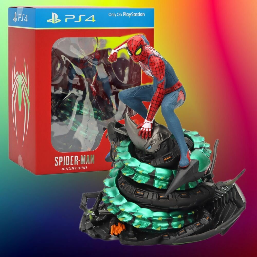 PS4 коллекционные фигурки человек паук фигурка ,19CM -hz