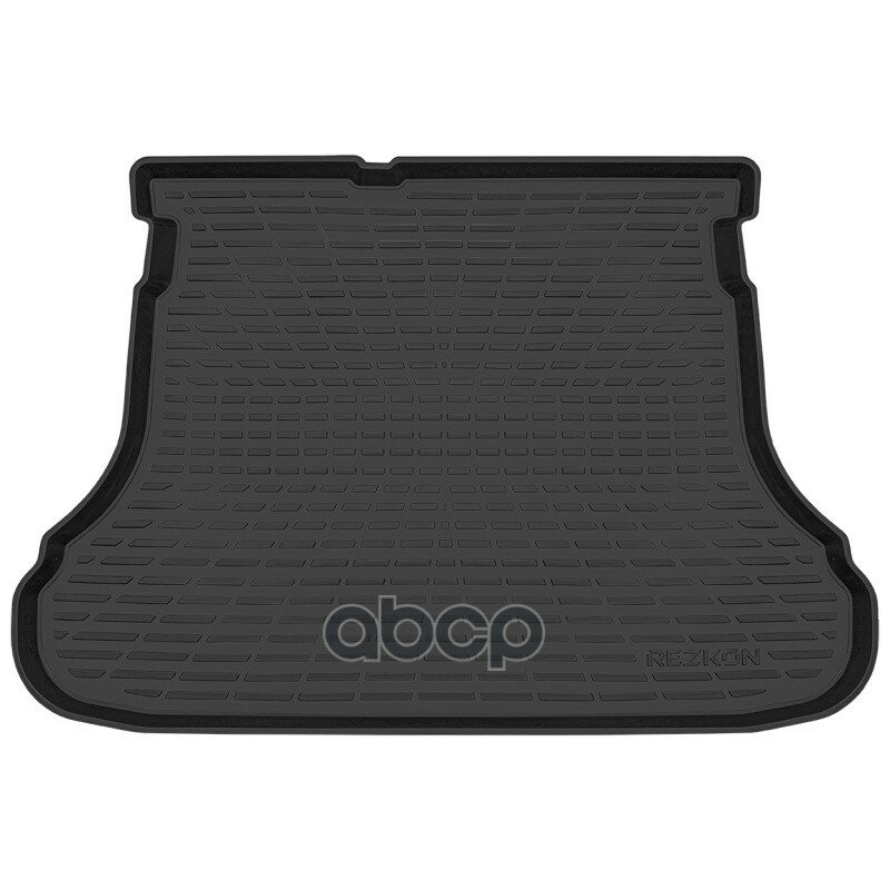 Коврик багажника для а/м LADA Vesta седан 2015-2022 г. в. Rezkon Ser.X (пластик черный) Rezkon арт. 6439045100