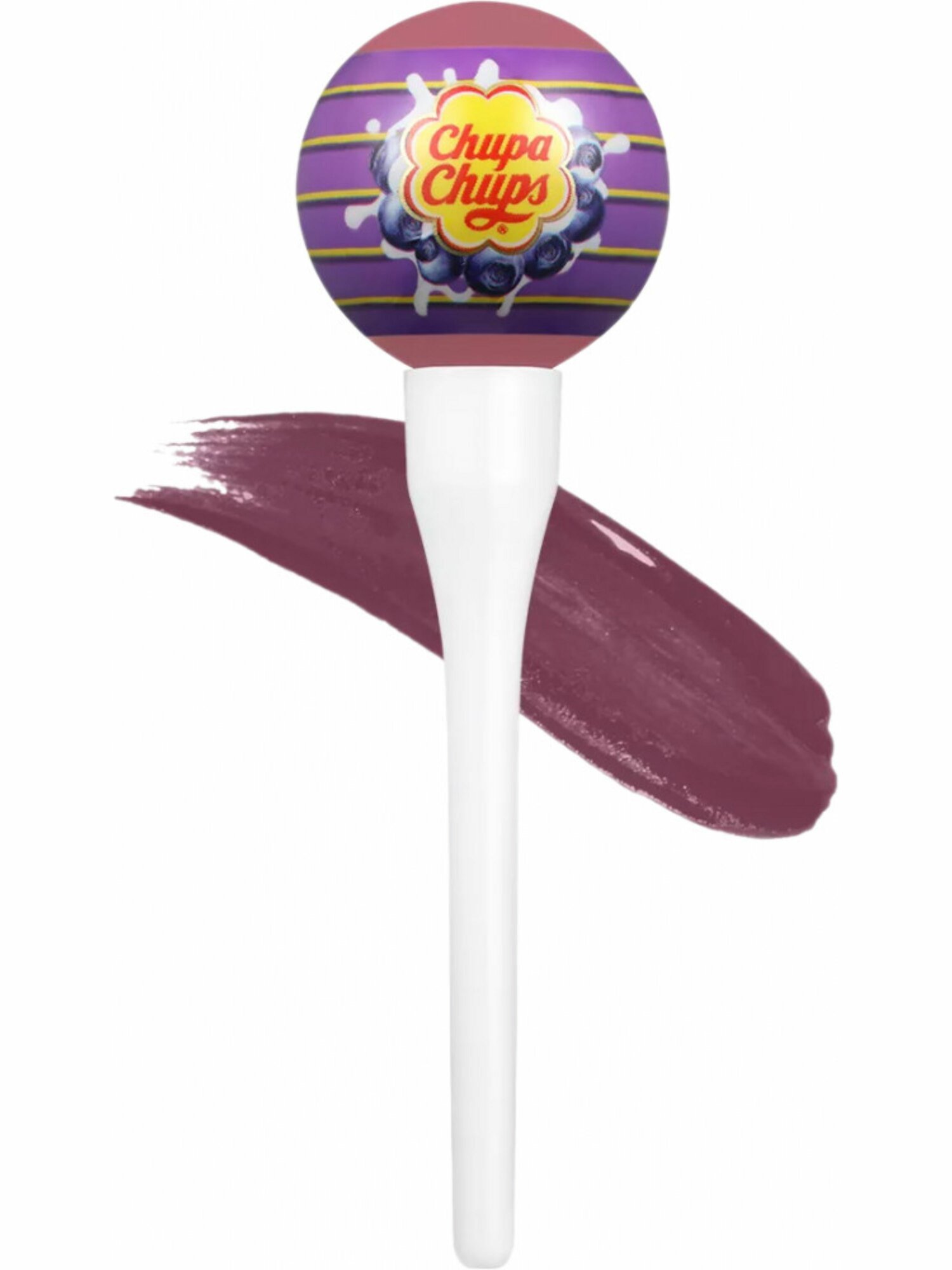 CHUPA CHUPS Жидкая помада-тинт для губ Lip Locker (Blueberry Yogurt)