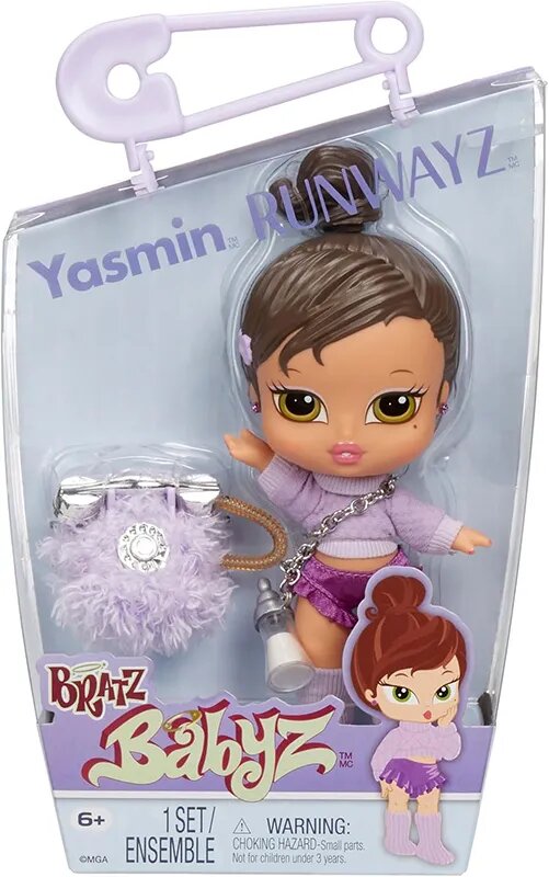 Bratz Babyz Runwayz Yasmin Малышка Ясмин с аксессуарами кукла для девочки