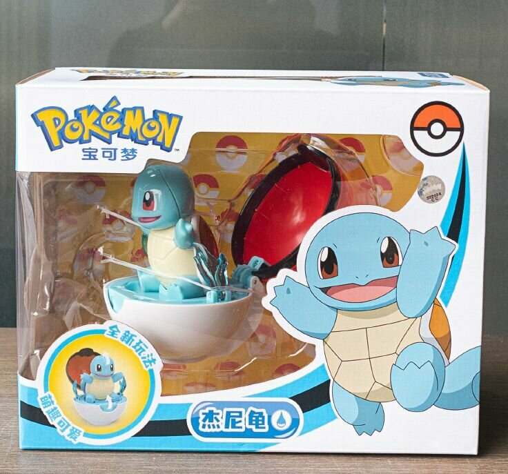 Покемон - Pokemon трансформер в покеболе фигурка Пикачу Бластуаз