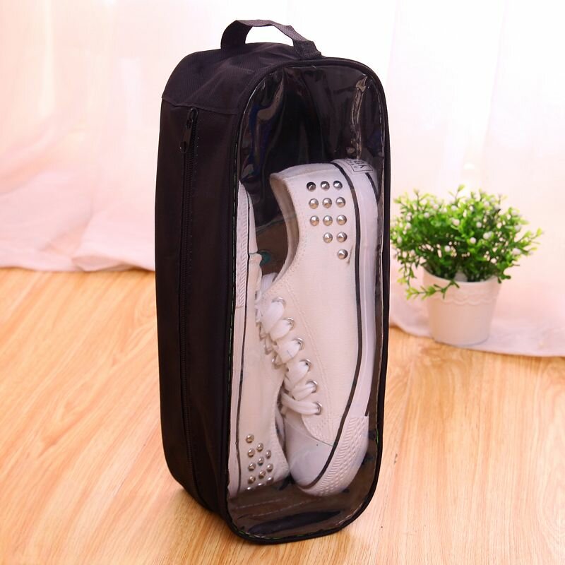 Органайзер для обуви дорожный чехол прозрачный на молнии