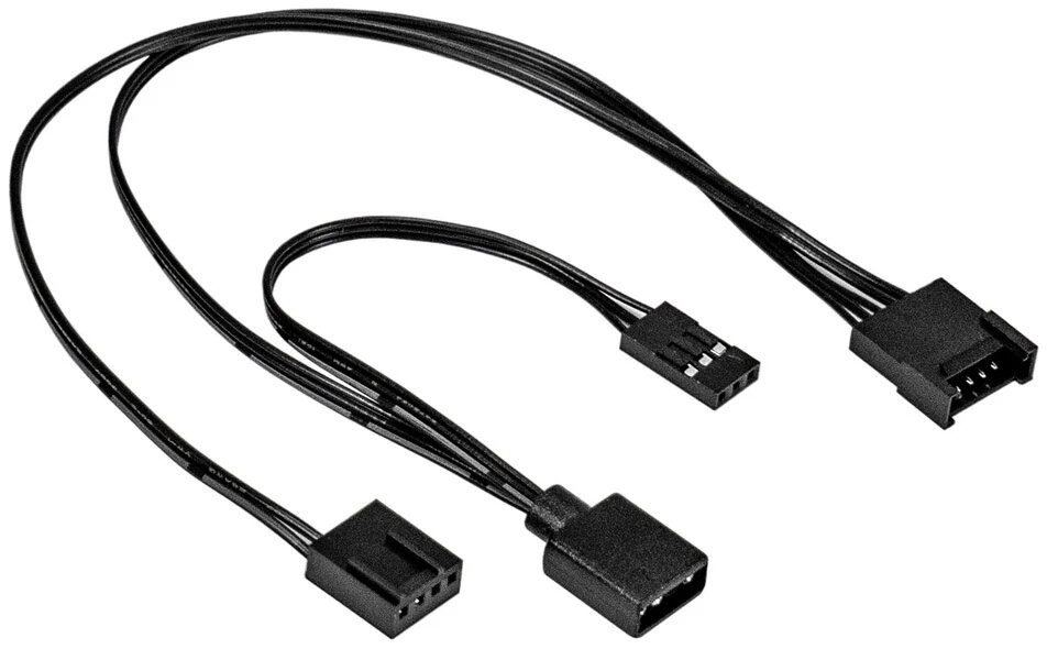 Переходник для вентилятора ExeGate EX-CC-F6pARGB-3pARGD+4p (EX298128RUS)