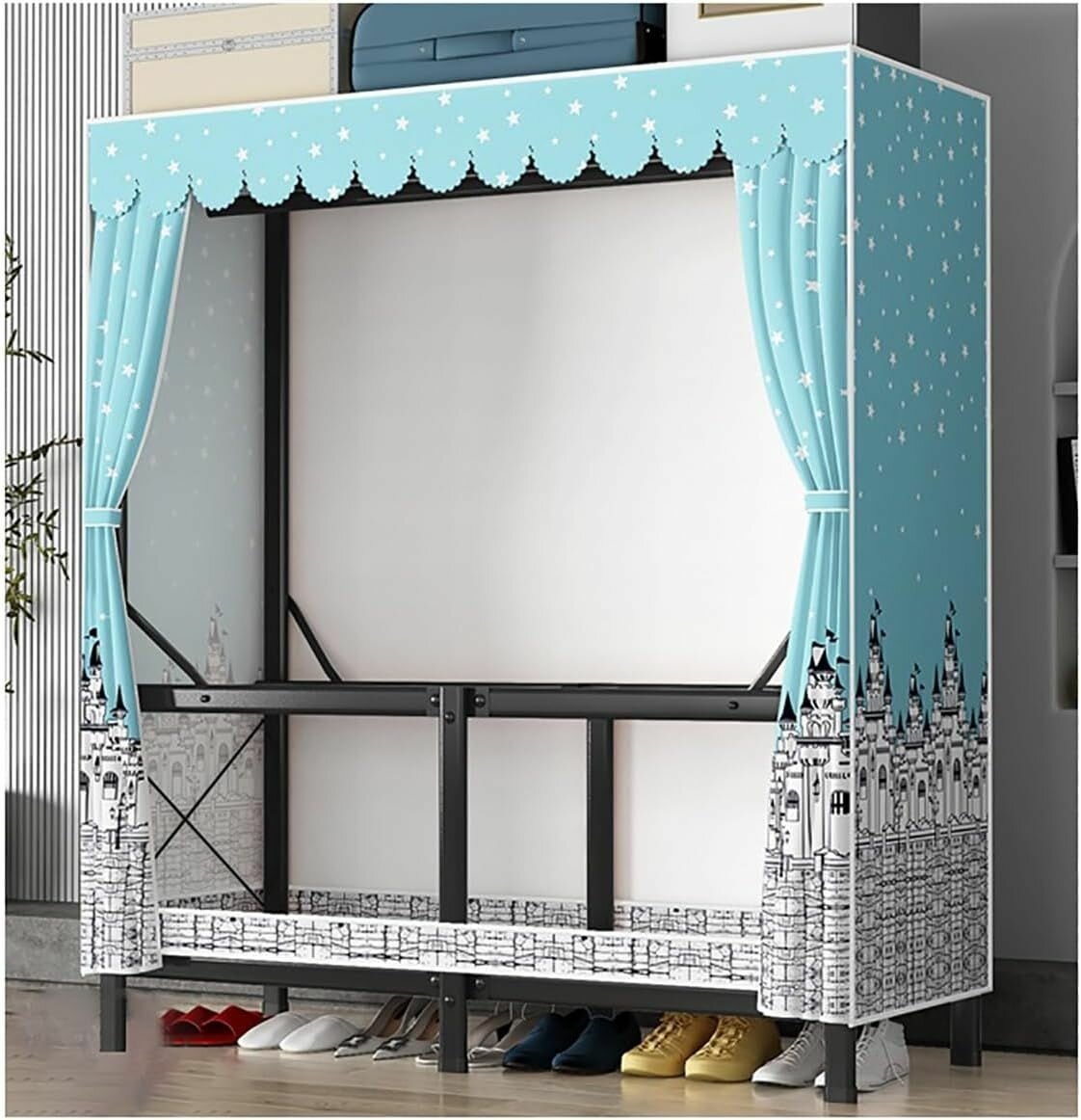 Складной простой тканевый шкаф