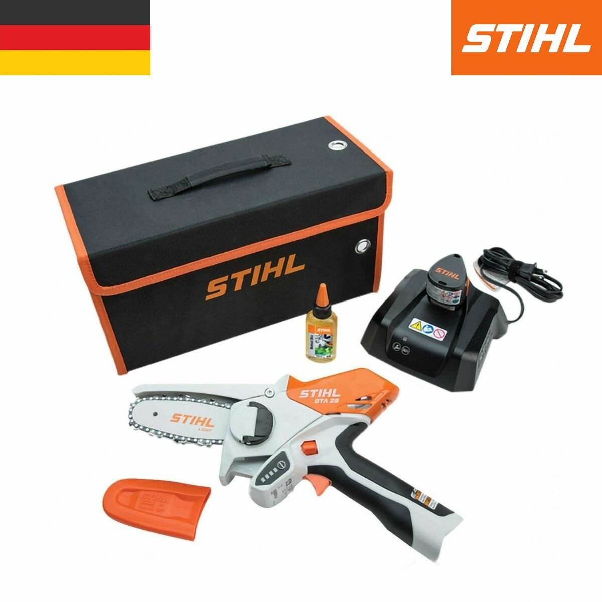 Аккумуляторный сучкорез STIHL GTA 26 Set AS 2 AL 10 , пильная цепь PM3, 1/4", 10 см