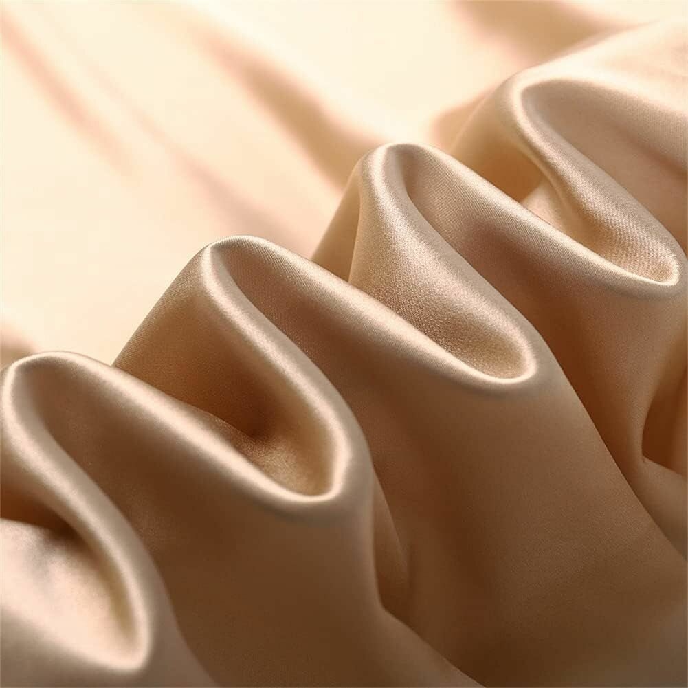 100% Чистая шелковая ткань Cherry Blossom Ткань для пошива одежды DIY Crafts -lj