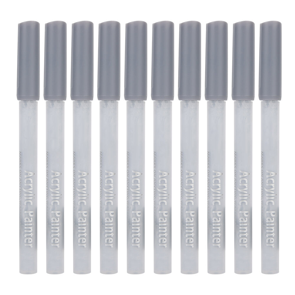 10 шт. 1100M акриловые маркеры для рисования, художественные ручки для скетчинга, росписи по камню,