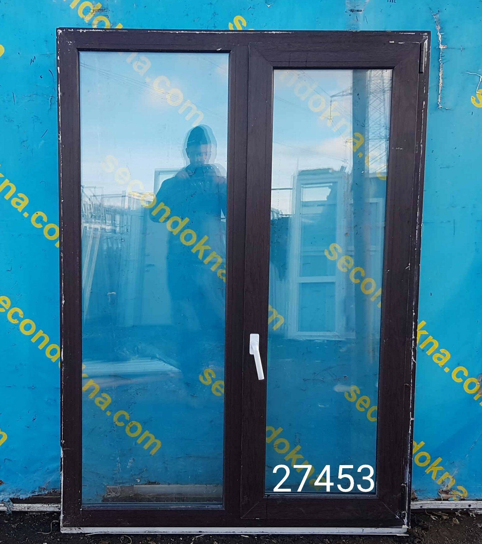 Пластиковое окно Б/У 1600(в)х1150(ш)