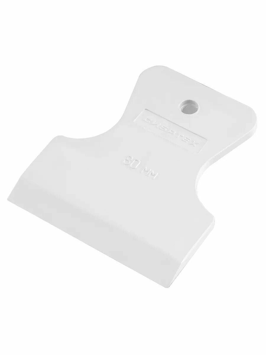 Шпатель, белая резина, 80 мм Россия, СИБРТЕХ, 85833