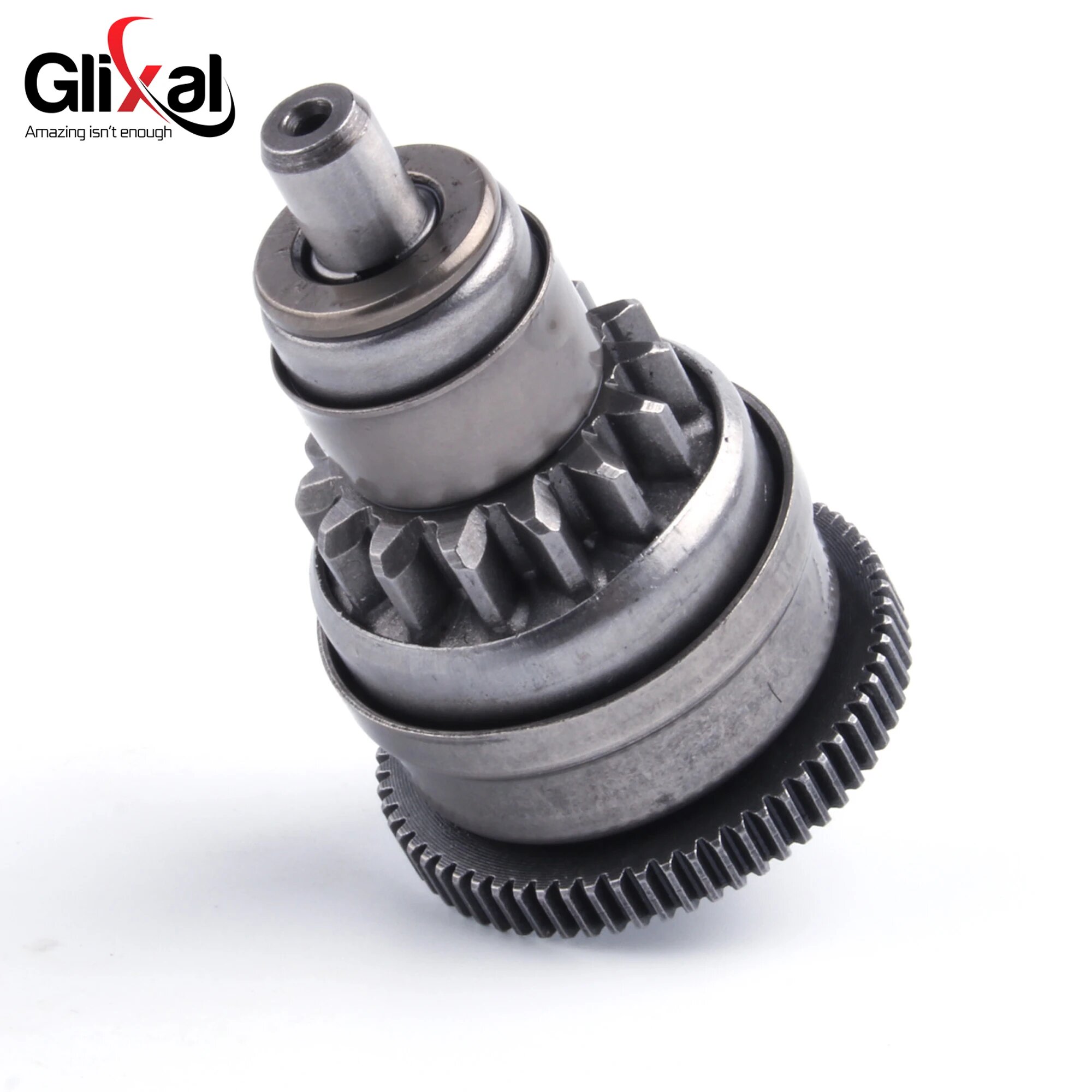 Муфта стартера Glixal Bendix для китайского GY6 49cc 50cc 139QMB 139QMA, скутер, мопед, квадроцикл, картинг, двигатель