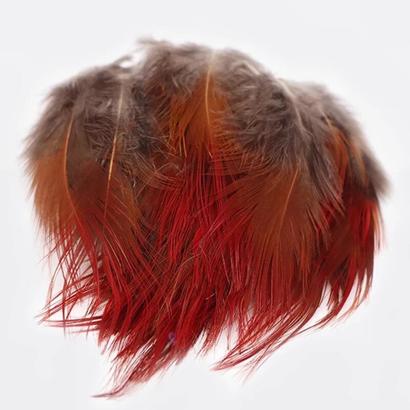 Ржавые красные золотые перья фазана 200 шт.