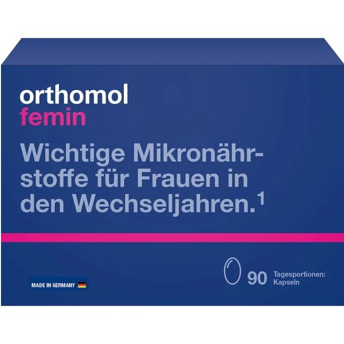 Витамины для женщин Orthomol Femin 180 капсул