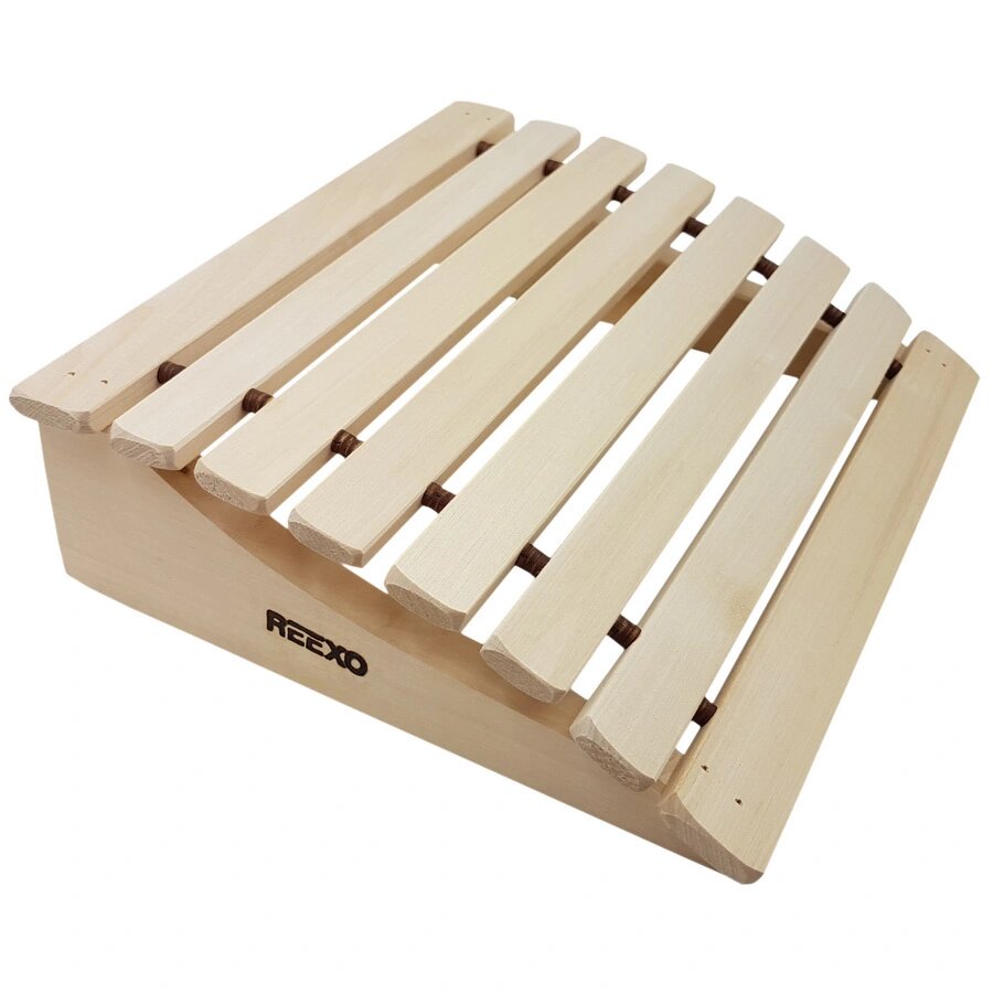 Подголовник для бани Reexo амортизирующий из массива сосны, 310х280х90 мм, цена - за 1 шт