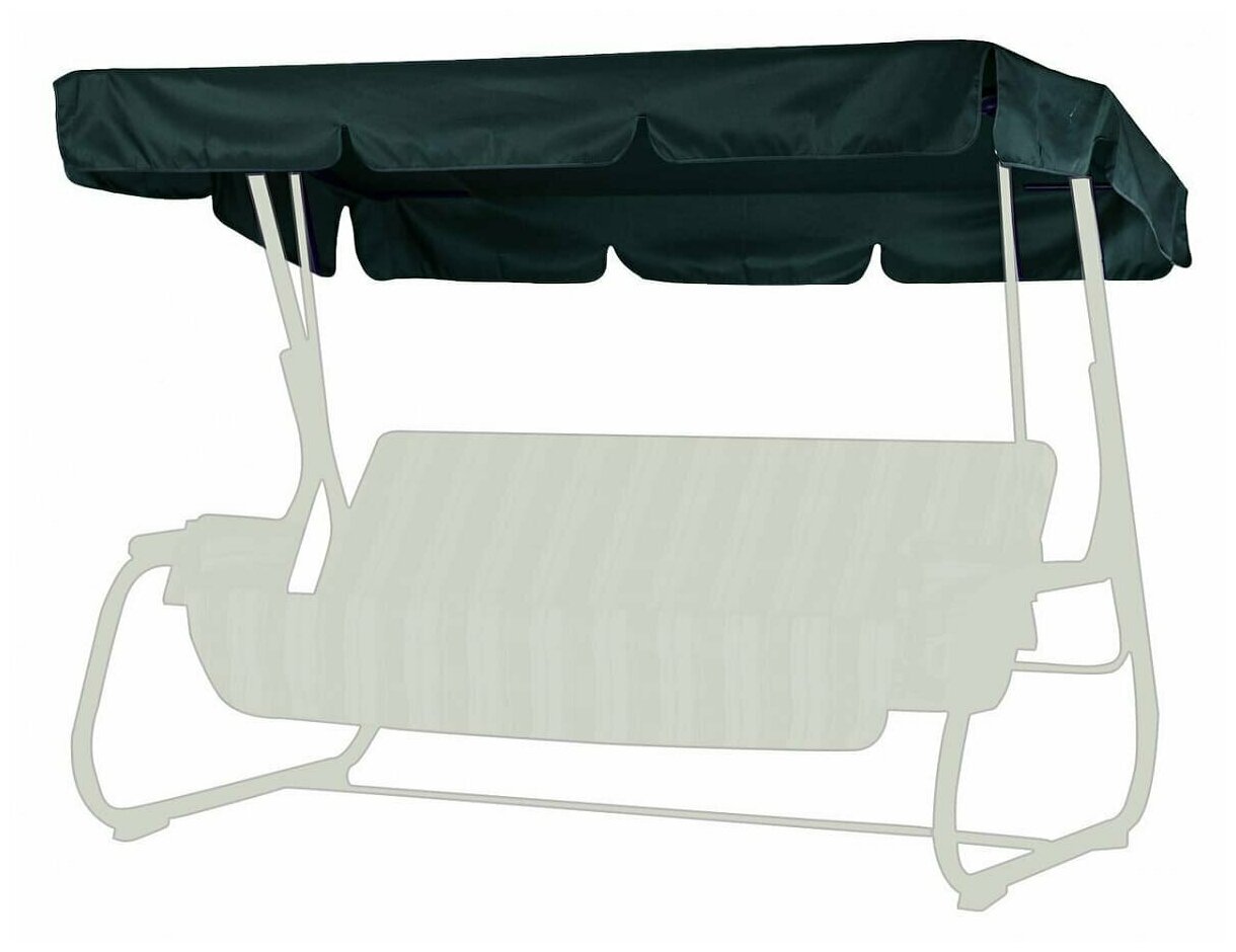 Тент-крыша GardenLuxe для качелей Люкс-2 бордовый