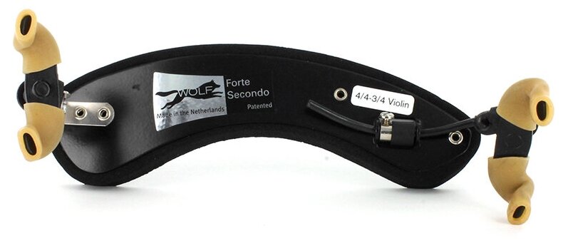 SR23-BG Forte Secondo Мостик для скрипки размером 4/4-3/4, черный, Wolf