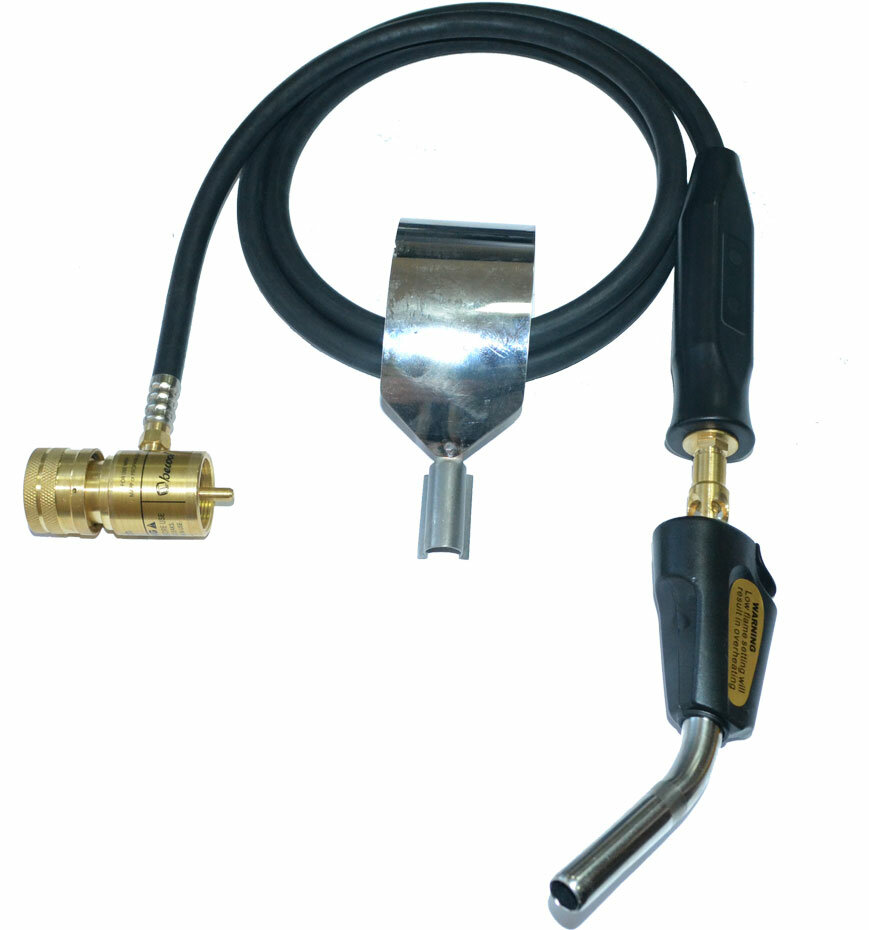 Лампа паяльная BC-HF-2 (Mapp) со шлангом и отражателем