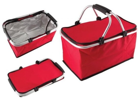 Термосумка складная с алюминиевым каркасом Ecos CB-7046, л. 30