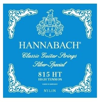 Струны для классической гитары Hannabach 815HTDURABLE Blue Silver Special