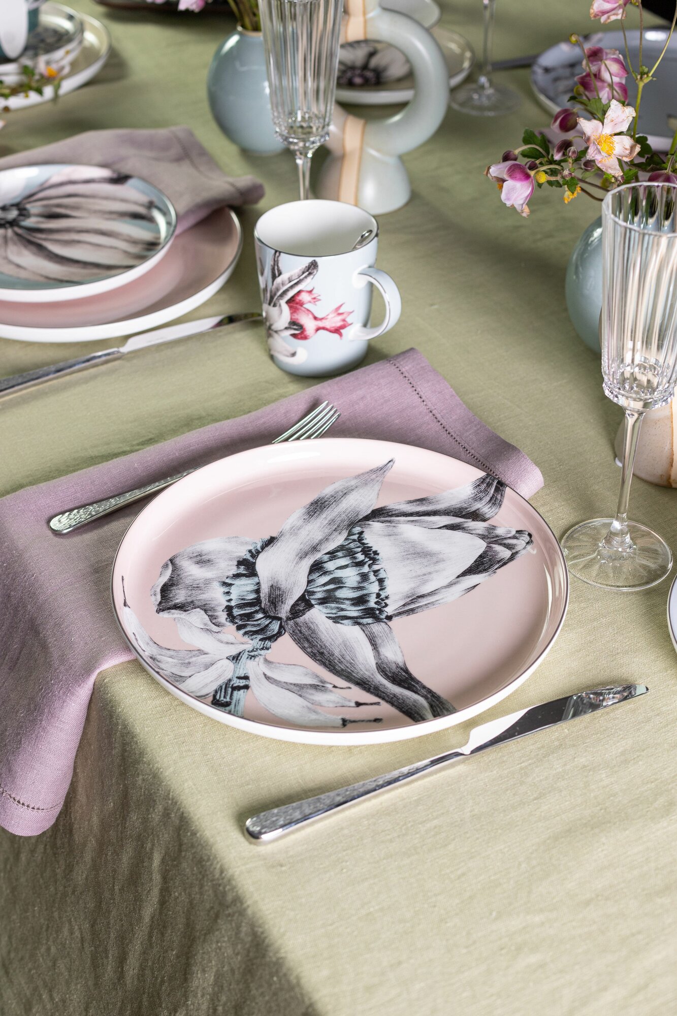 Обеденная тарелка Valerie Concept, фарфор 100 %, 26 см