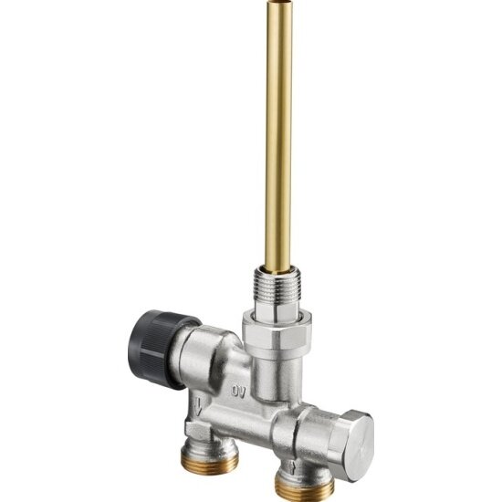 Вентиль Oventrop Рапира, Ду 15 G 3/4" HP с вертик. погружной трубкой, погружной