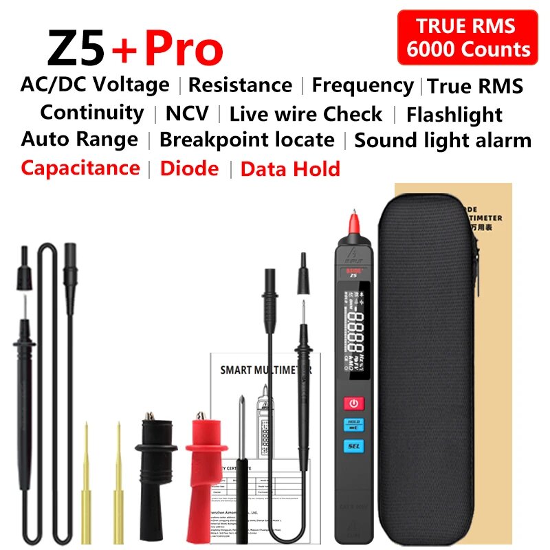 Мультиметр BSIDE Z5+ Pro 6000 Counts