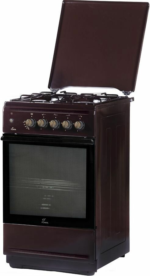 Плита газовая Flama N FG 24236 B, коричневый